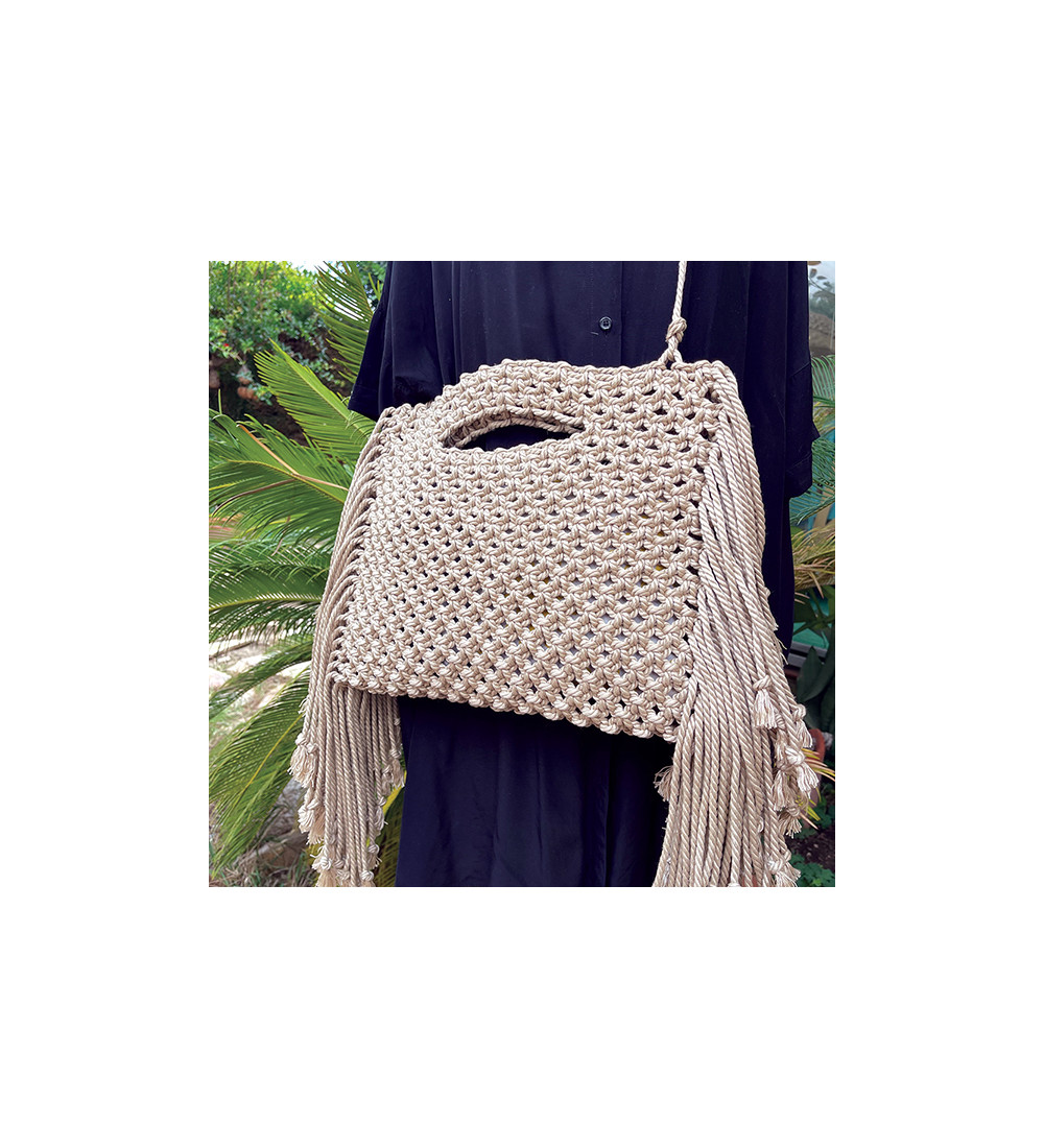 Macramé Outdoor stone 3mm